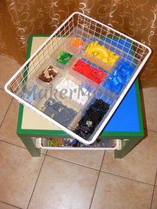 IKEA hack – LEGO asztal | MakerMom